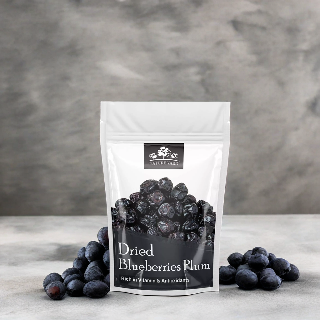 NATURE YARD Dried Blueberry Plum Dry Fruits - Fresh Naturally